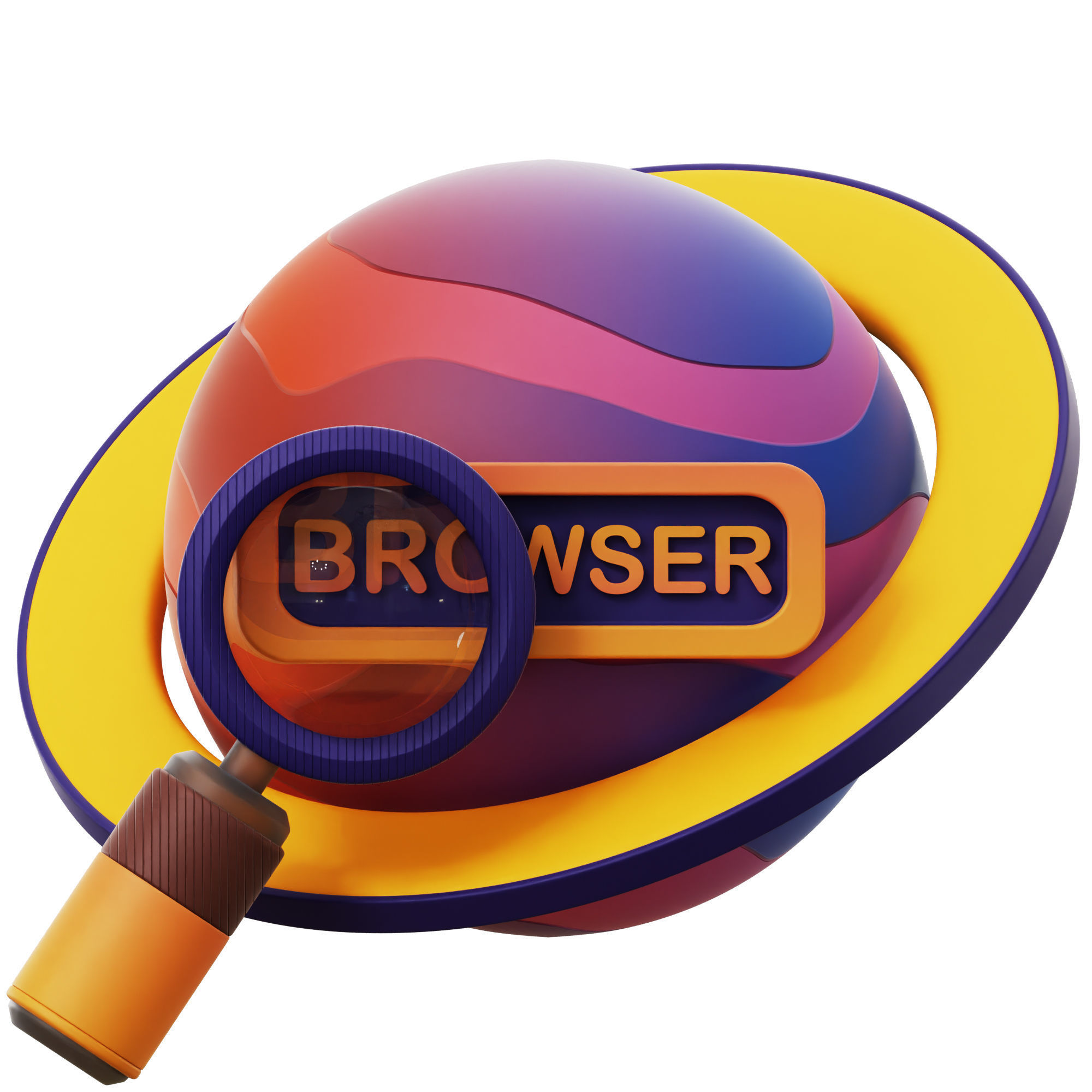 3D model 3D Web Browser VR / AR / low-poly | CGTrader