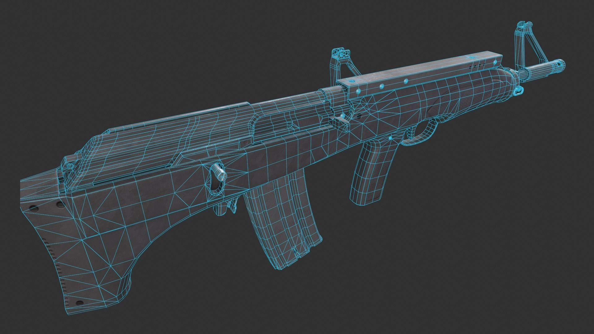 3D model M82 Valmet Bullpup VR / AR / low-poly | CGTrader