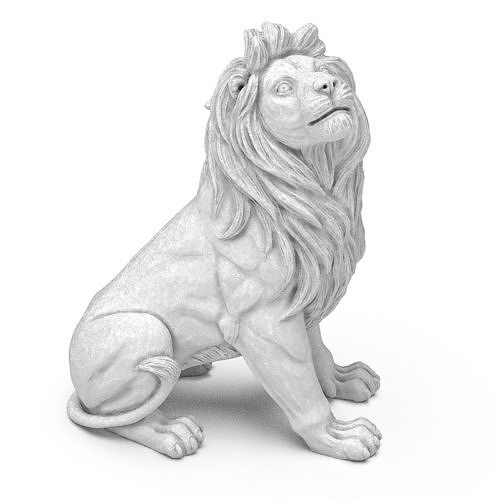 Lion Statue for 3d print 3D model 3D printable | CGTrader