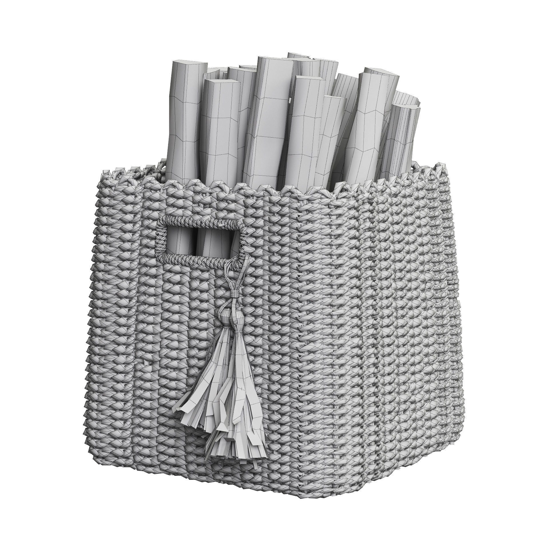 Baskets Set 17 3D model | CGTrader
