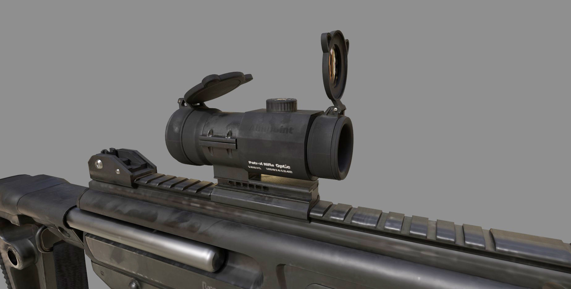 3D model UMP 9 Submachine Gun VR / AR / low-poly | CGTrader