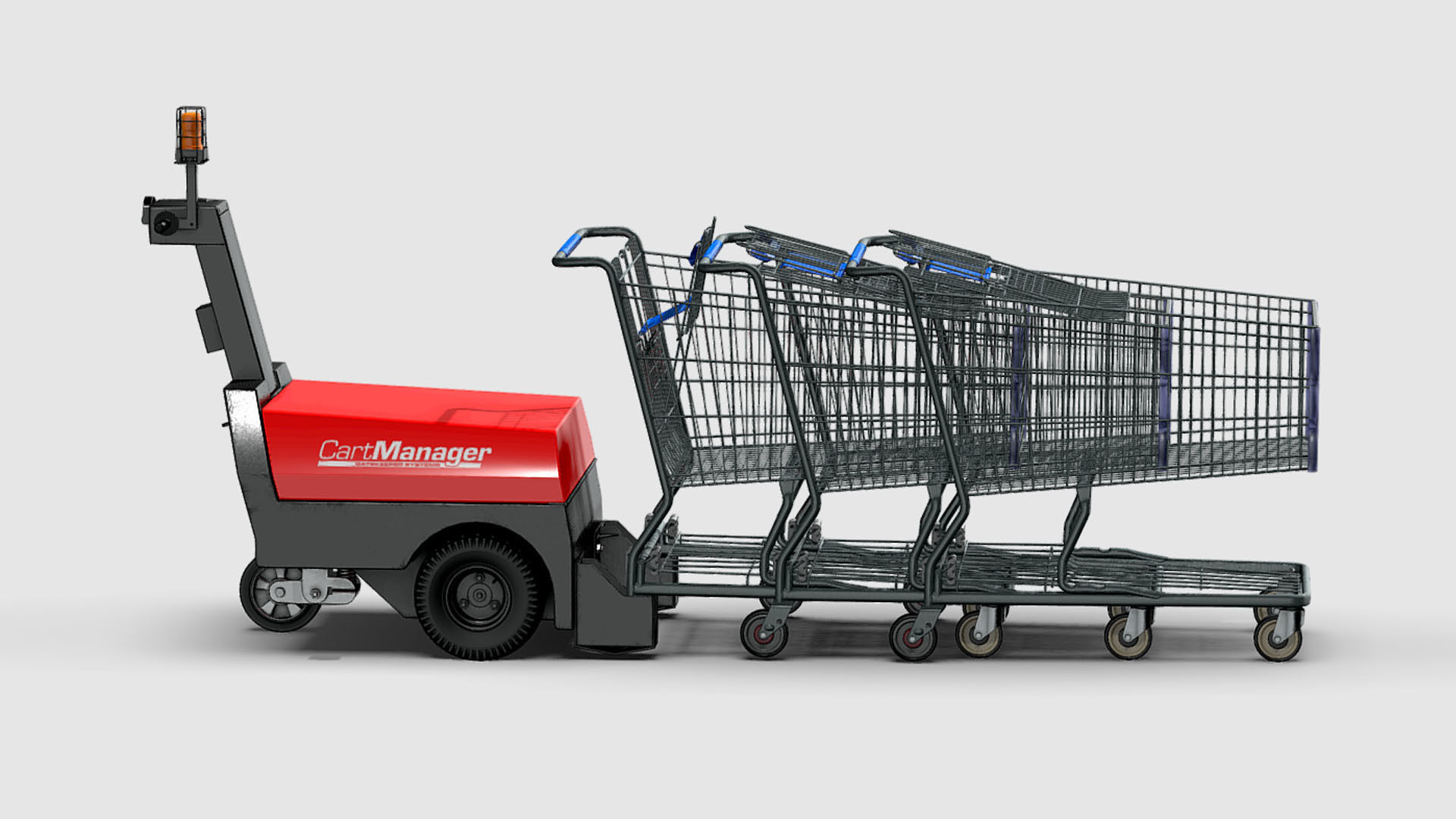 Cart Carrier Manager Collection 2022 3D 3D model | CGTrader