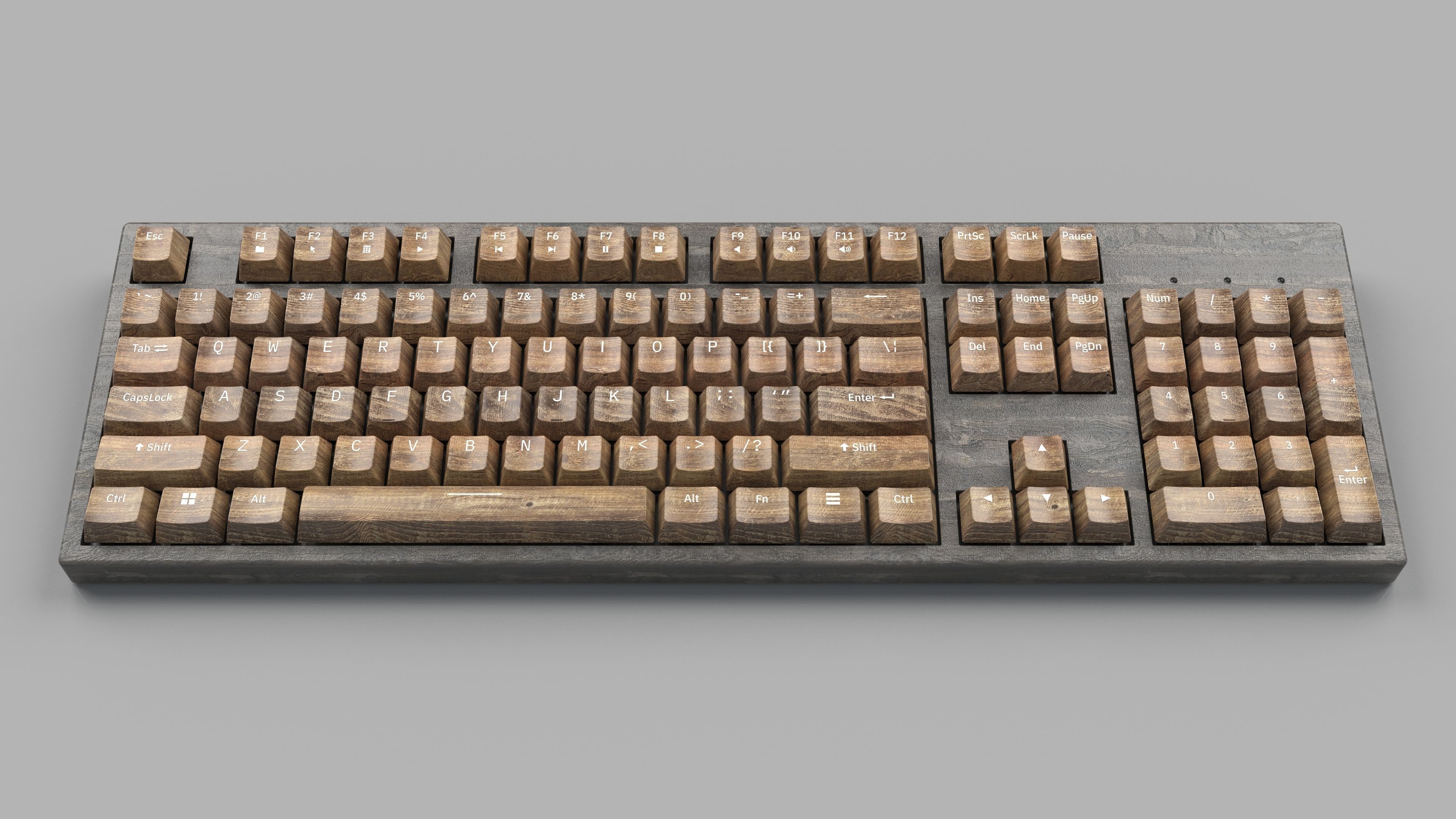 Mechanical Keyboard 3D model | CGTrader