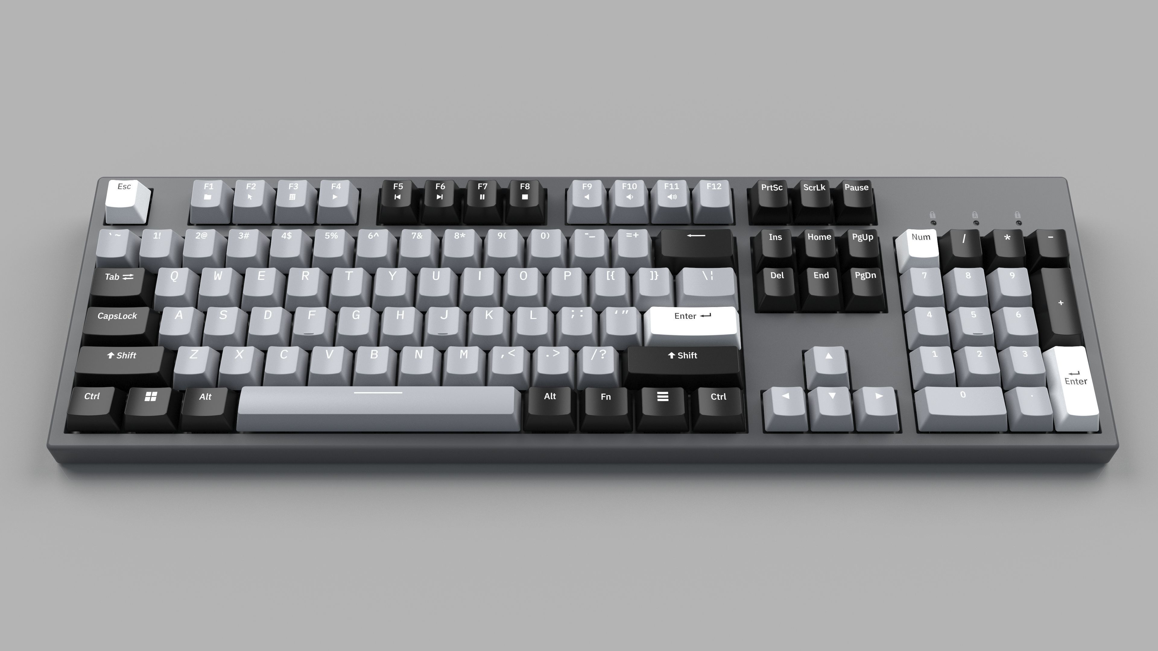Mechanical Keyboard 3D model | CGTrader