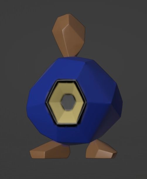 Roggenrola 3D model 3D printable | CGTrader