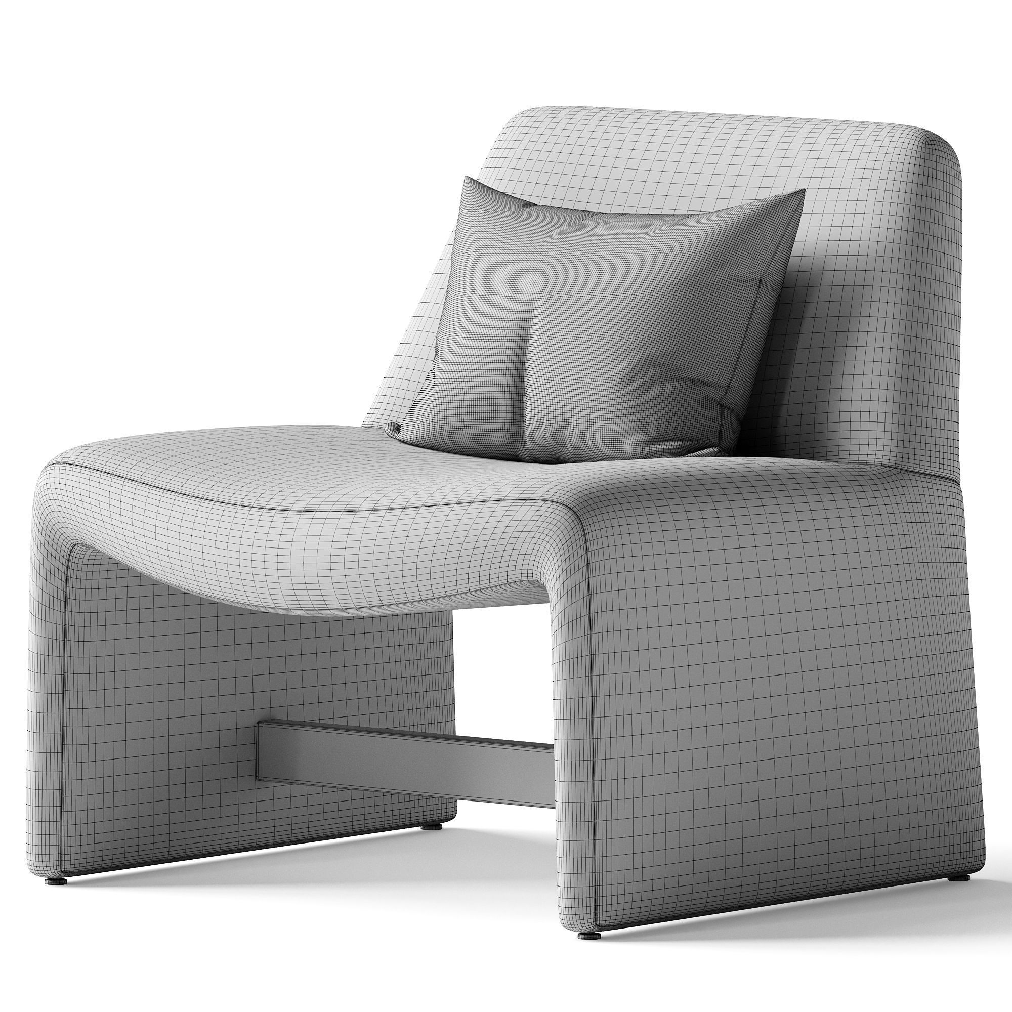 Dali Armchair 3D model | CGTrader
