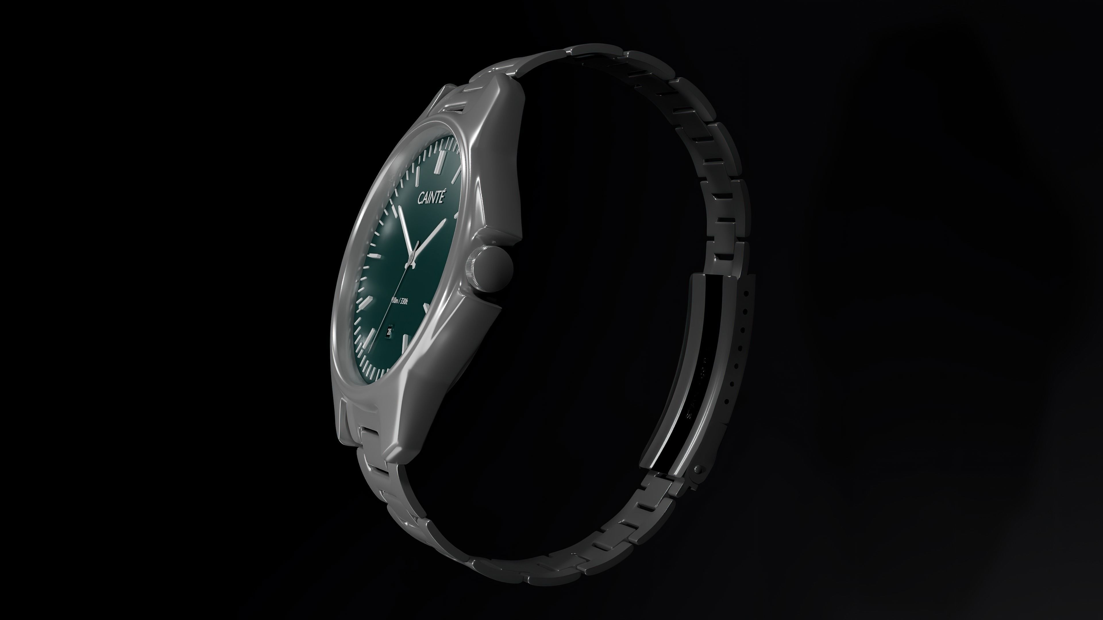 3D model Cainte Luxury Watch 3d Model VR / AR / low-poly | CGTrader