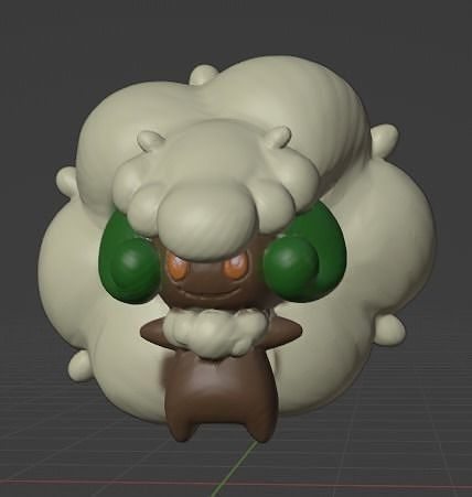 Whimsicott 3D model 3D printable | CGTrader