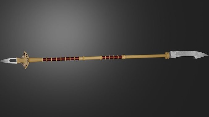 Dual Bladed Spear