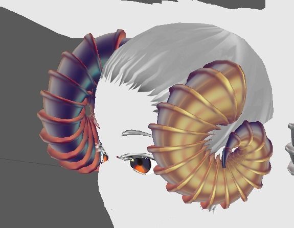 12 Ram horns 3D model | CGTrader