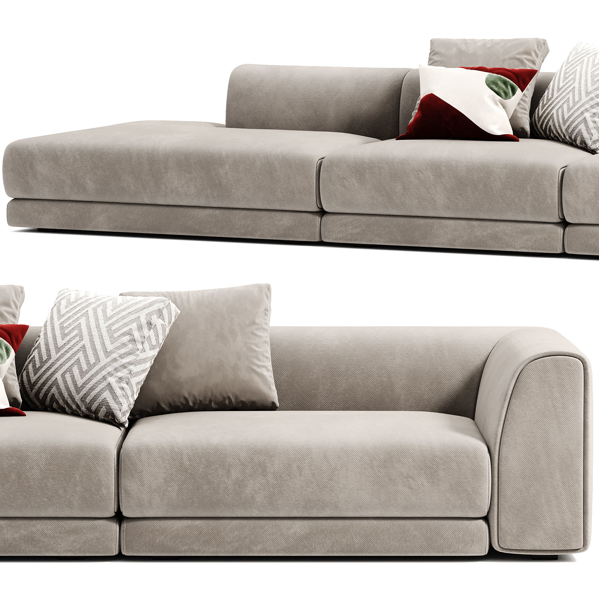 Baxter Rafael Sofa 3D model | CGTrader