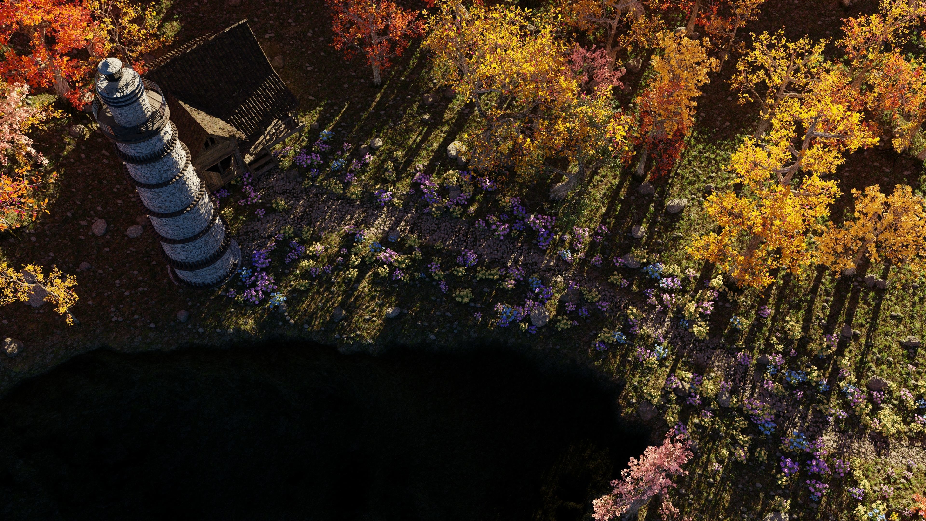 Tower Scene 3D model | CGTrader