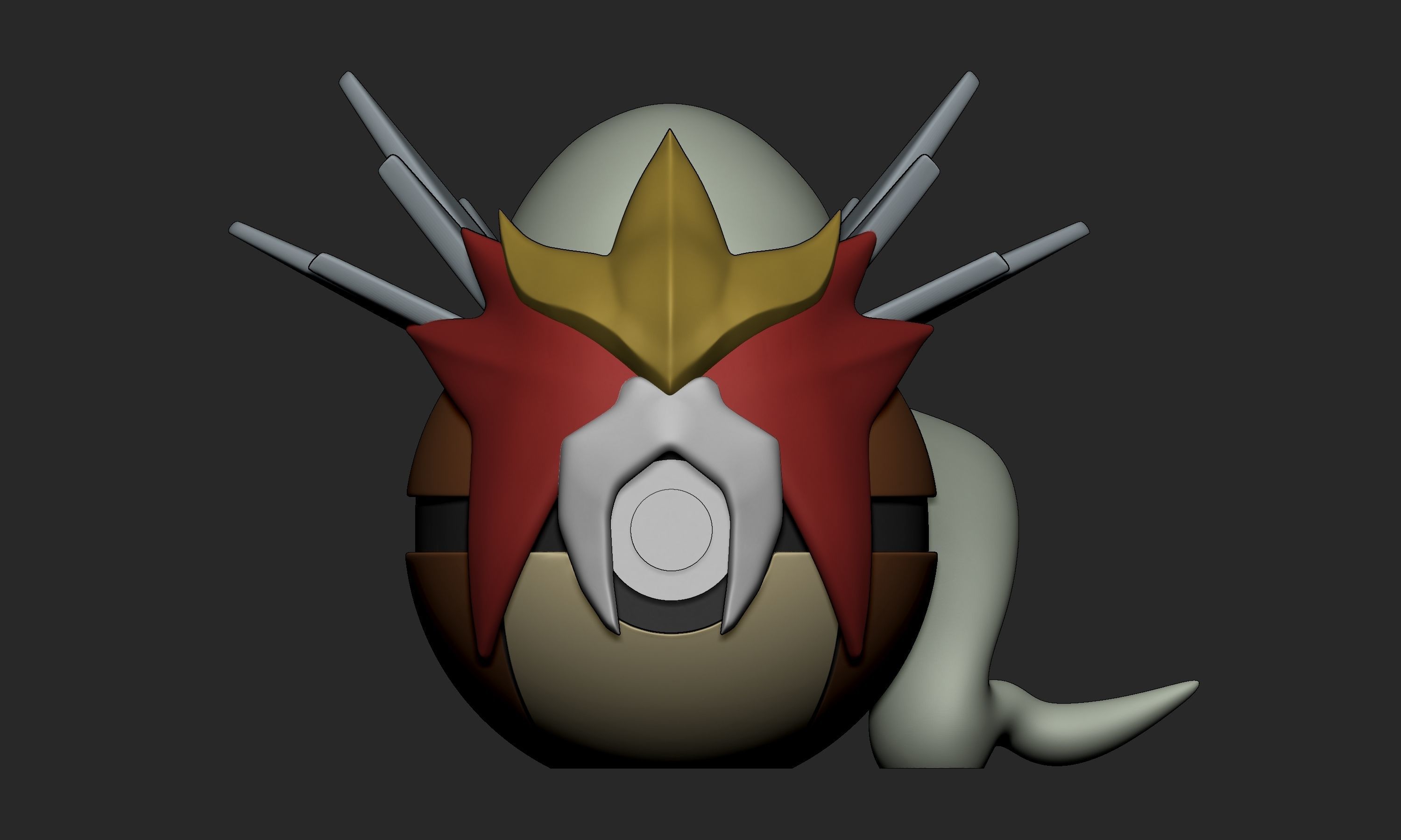 Pokemon Entei Suicune Raikou Pokebal 3D model 3D printable | CGTrader