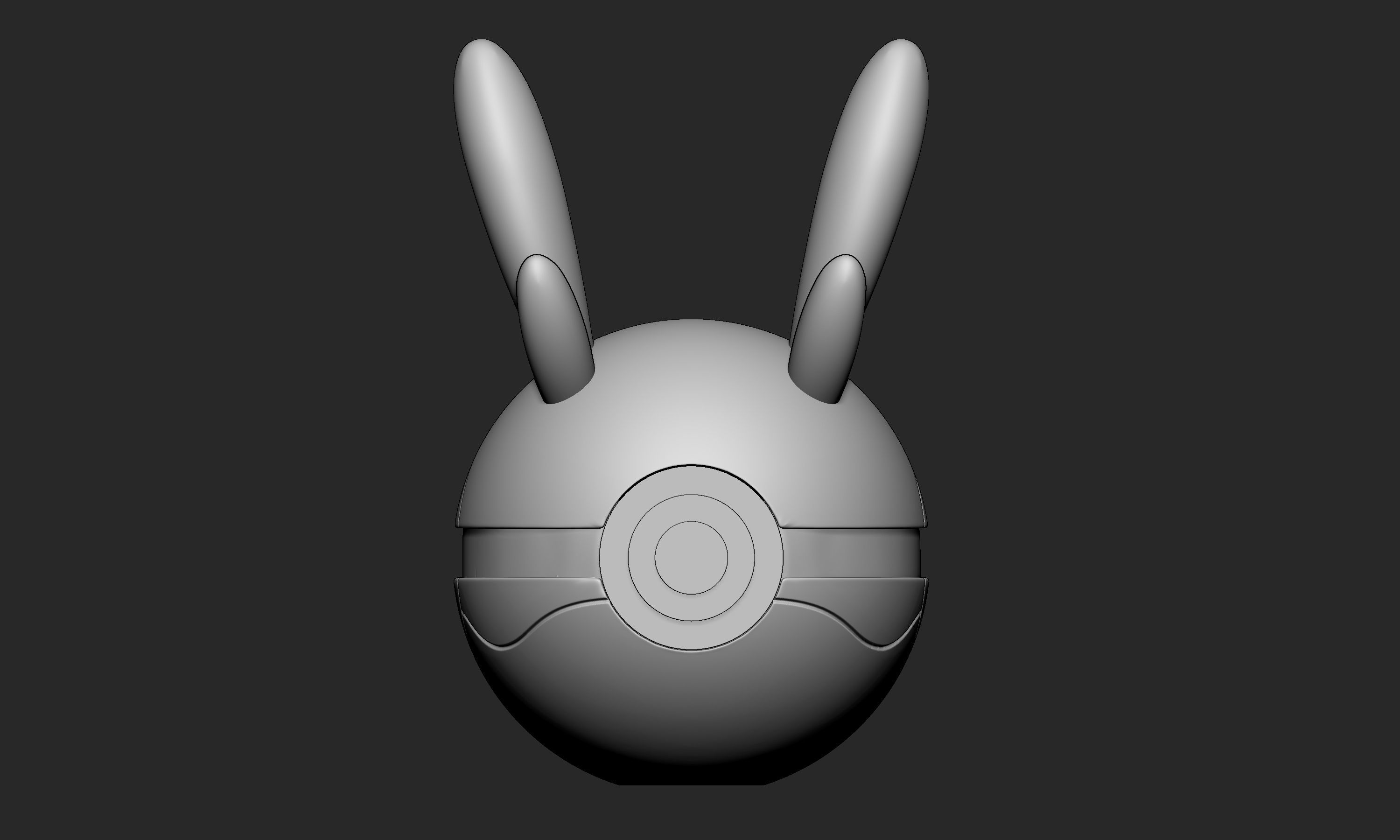 Pokemon Goomy Pokeball 3D model 3D printable | CGTrader