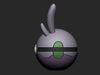 Pokemon Goomy Pokeball 3D model 3D printable | CGTrader