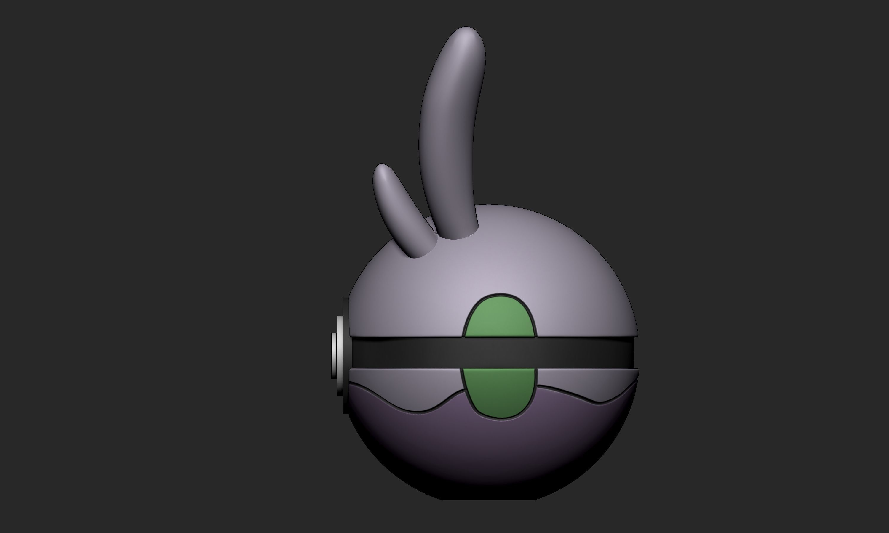 Pokemon Goomy Sliggoo Goodra Pokeball 3D model 3D printable | CGTrader
