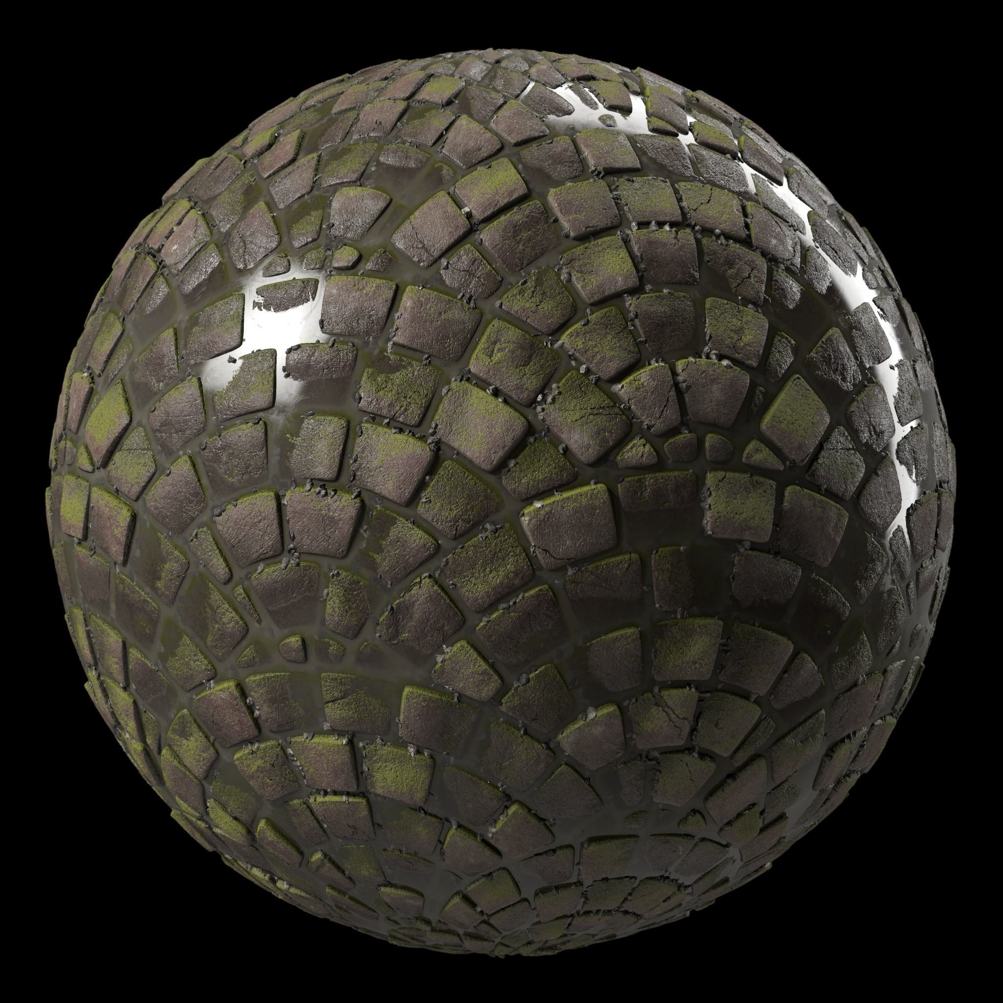 Texture Pavement Materials 33- By Water and Mud Pbr 4k Seamless VR / AR ...