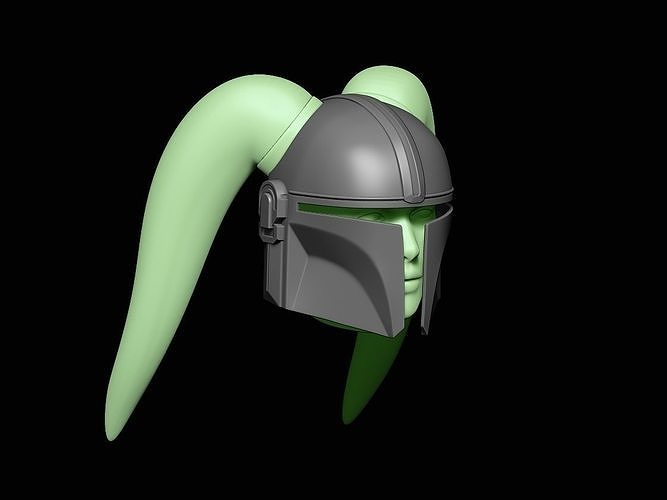 Mandalorian Twilek Helmet 3d digital download 3D model 3D printable ...