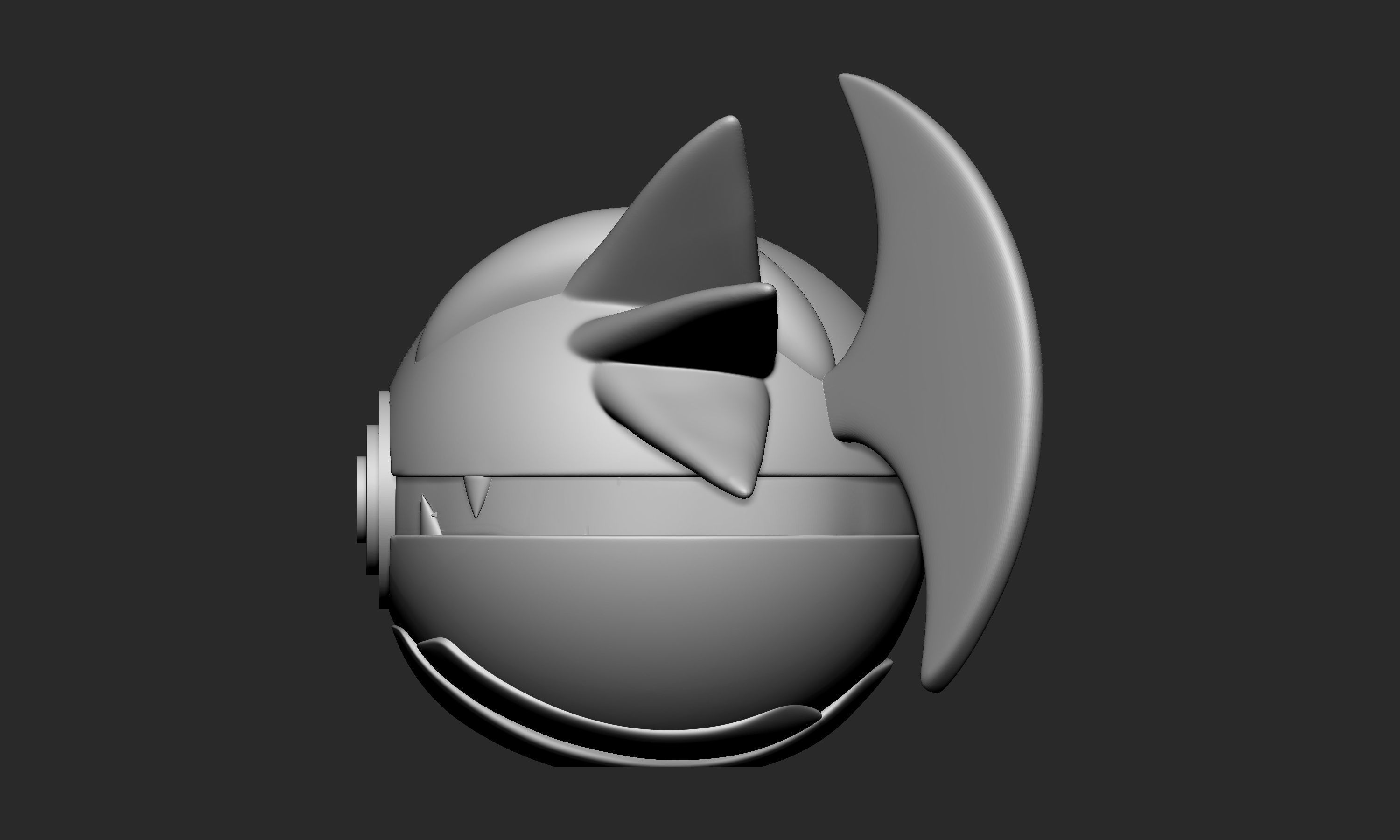 Pokemon Salamence Pokeball 3D model 3D printable | CGTrader