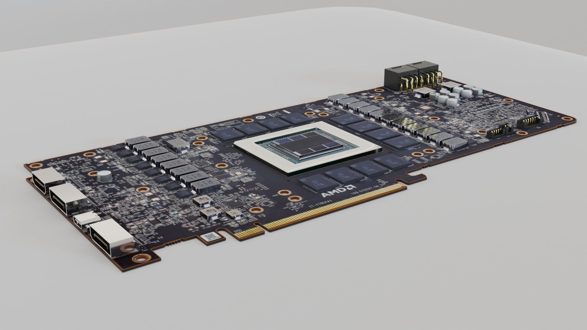 AMD Radeon RX 7900 XTX 3D model | CGTrader