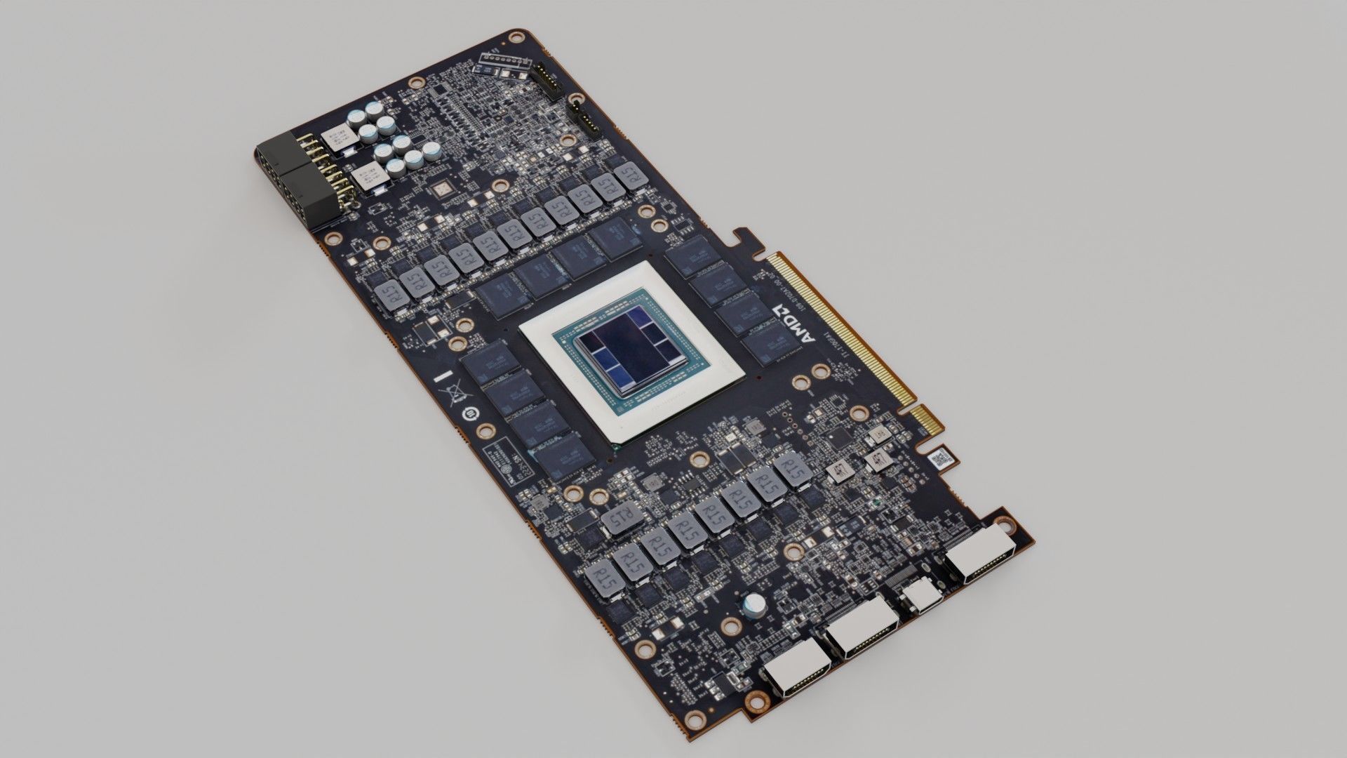 AMD Radeon RX 7900 XTX 3D model | CGTrader