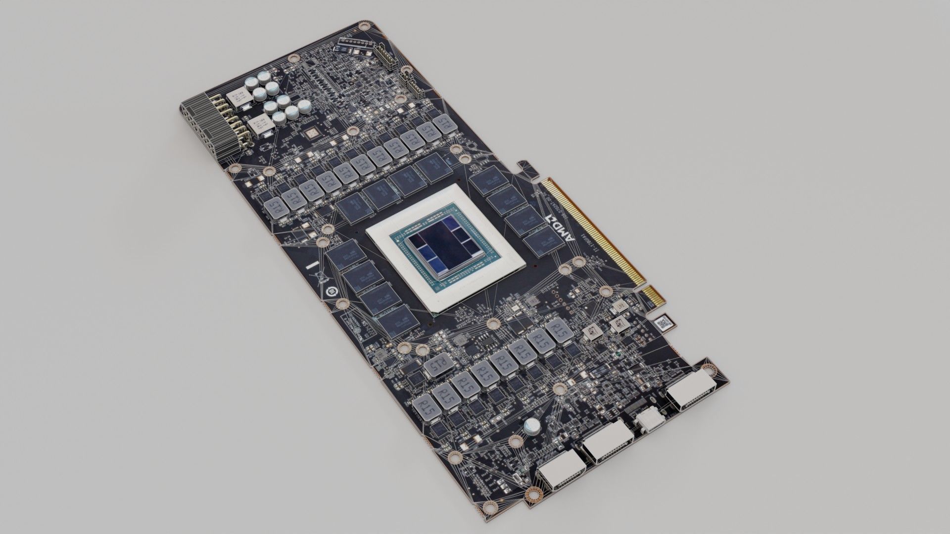 AMD Radeon RX 7900 XTX 3D model | CGTrader
