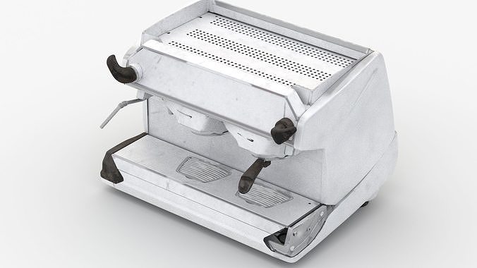 Abandoned Coffee Machine 3D model | CGTrader