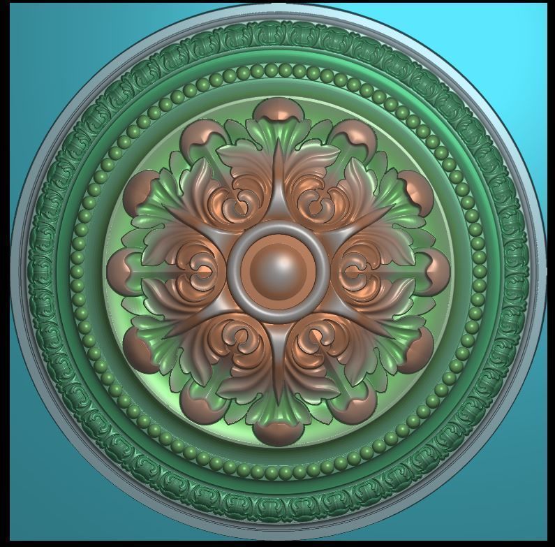 1 set of the most vip classic ceiling 3d 3D model 3D printable | CGTrader