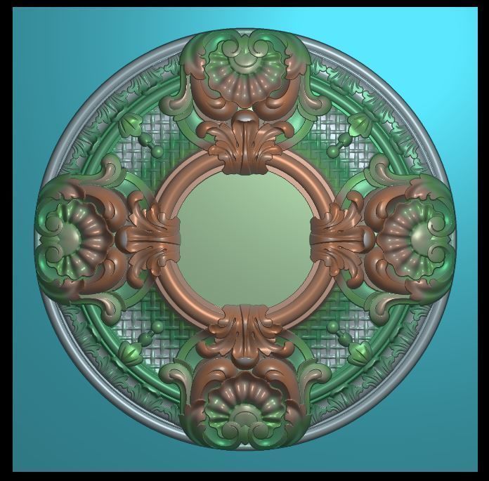 1 set of the most vip classic ceiling 3d 3D model 3D printable | CGTrader