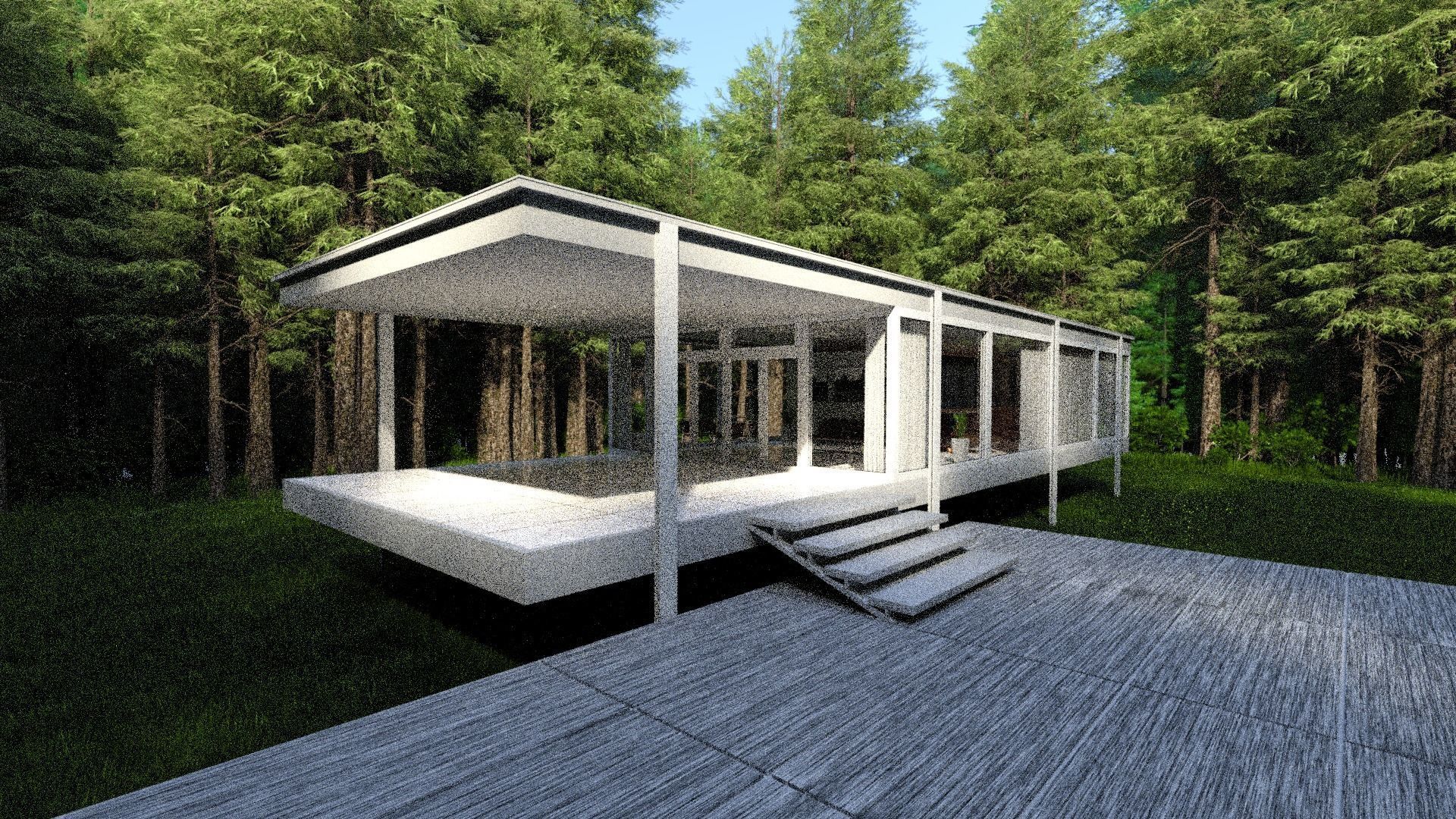 Modular modern 3d house model 3D model | CGTrader