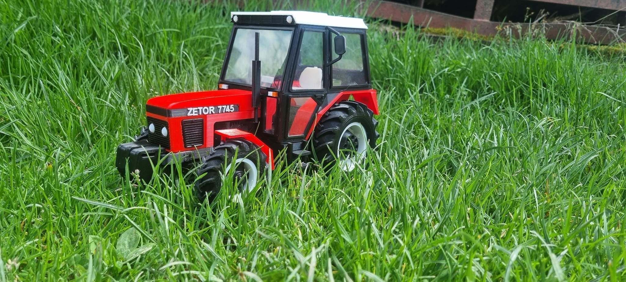 zetor 7745 3D model 3D printable | CGTrader