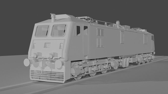 INDIAN RAILWAY WAP 7 3 PHASER LOCOMOTIVE 3D MODEL 3D model | CGTrader