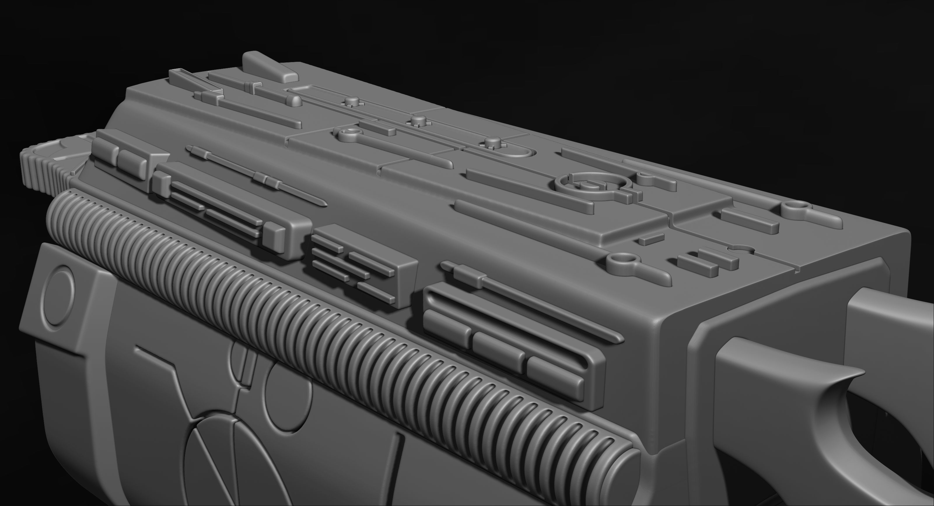 Predator Gauntlet Forearm Right File STL-OBJ for 3D printer 3D model 3D ...