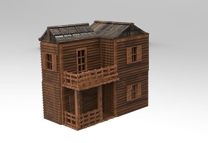 28MM WOODEN COMMAND POST 3D model 3D printable | CGTrader