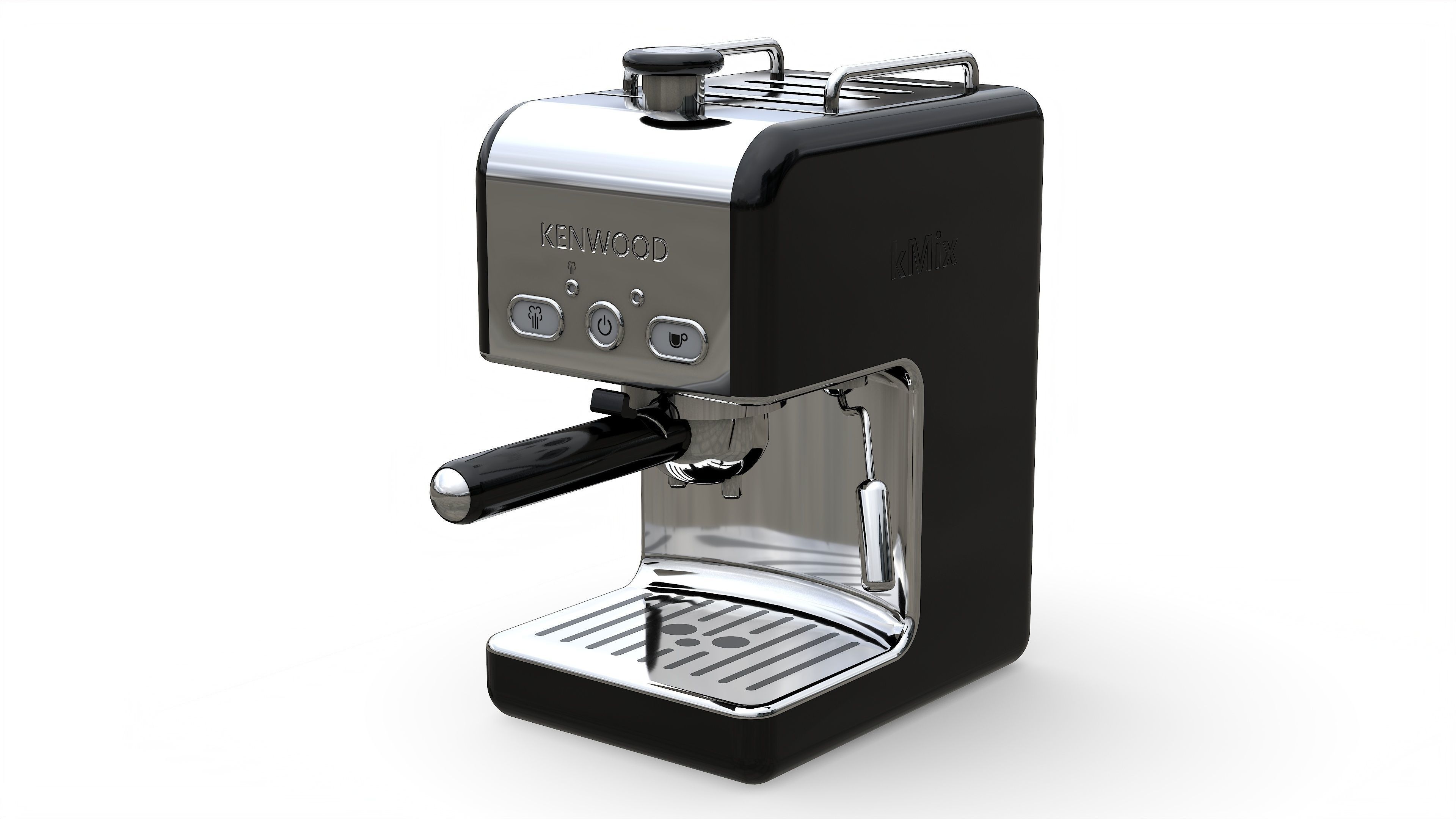 Kenwood Kmix Espresso Machine 3D model | CGTrader
