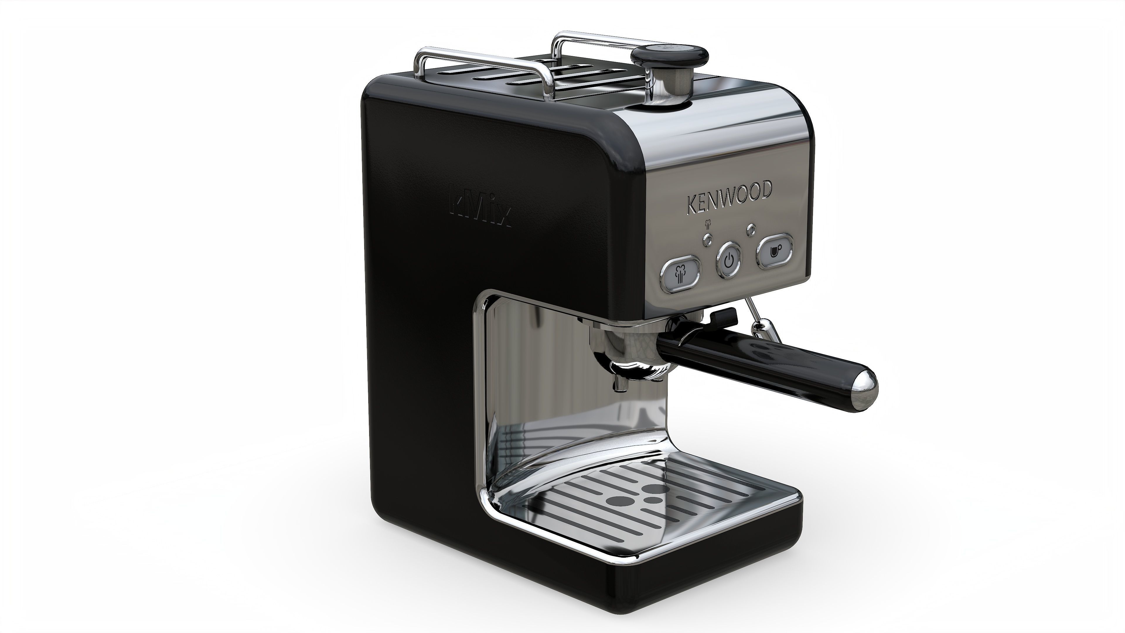 Kenwood Kmix Espresso Machine 3D model | CGTrader