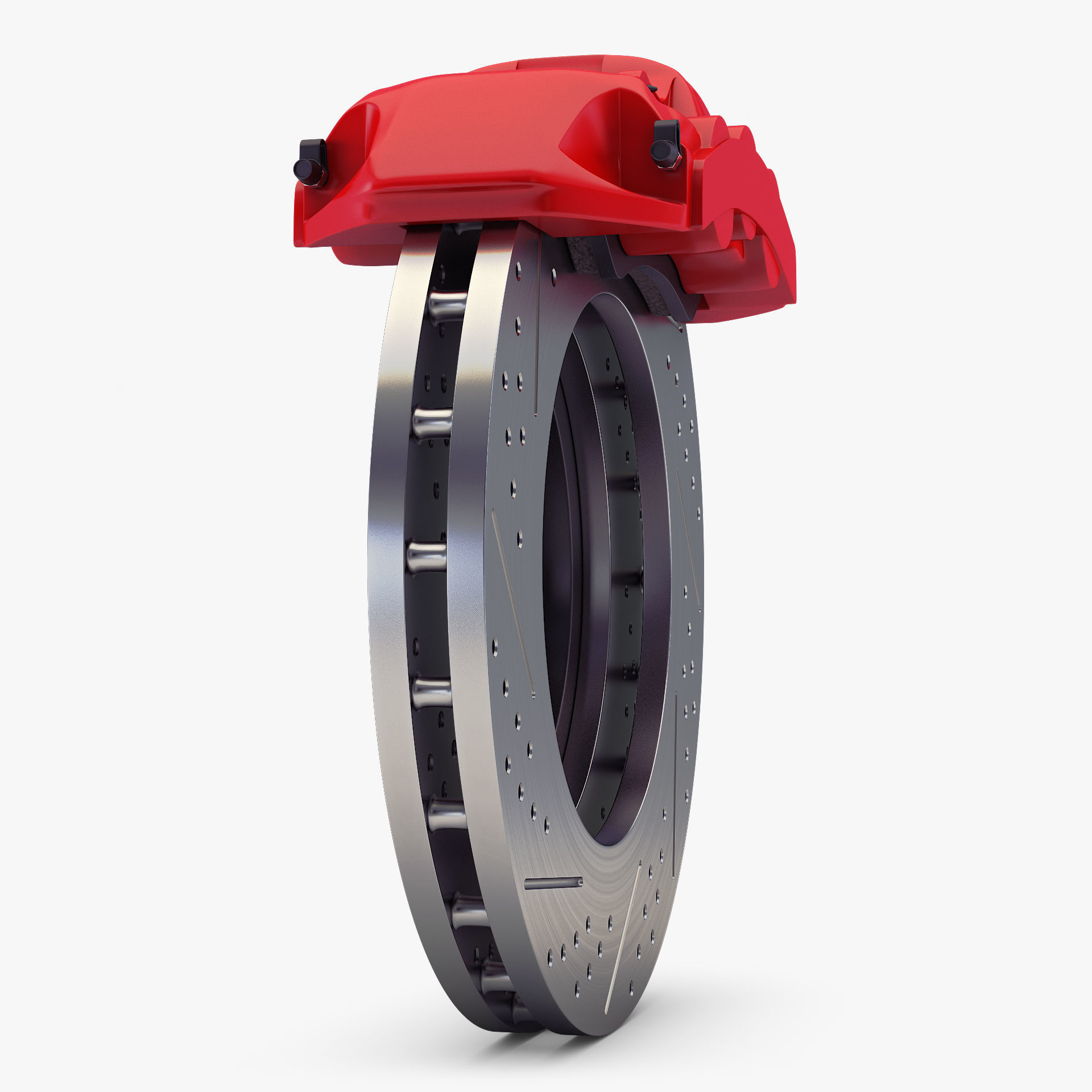 Car Brakes v 1 3D model | CGTrader