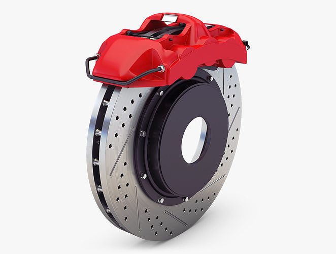 Car Brakes v 1 3D model | CGTrader