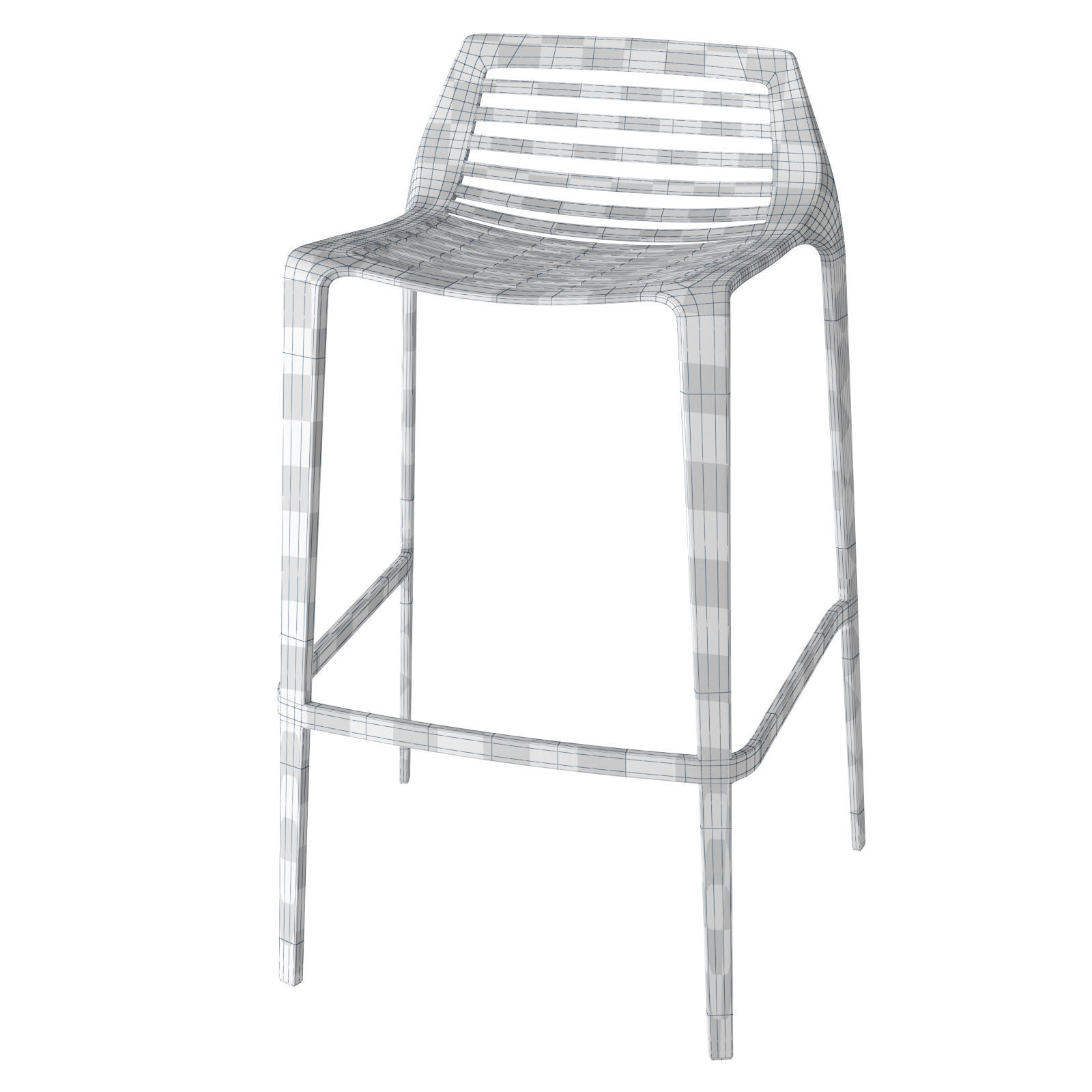 3D model Artform Urban Terrace Life Chipman Stool VR / AR / low-poly ...