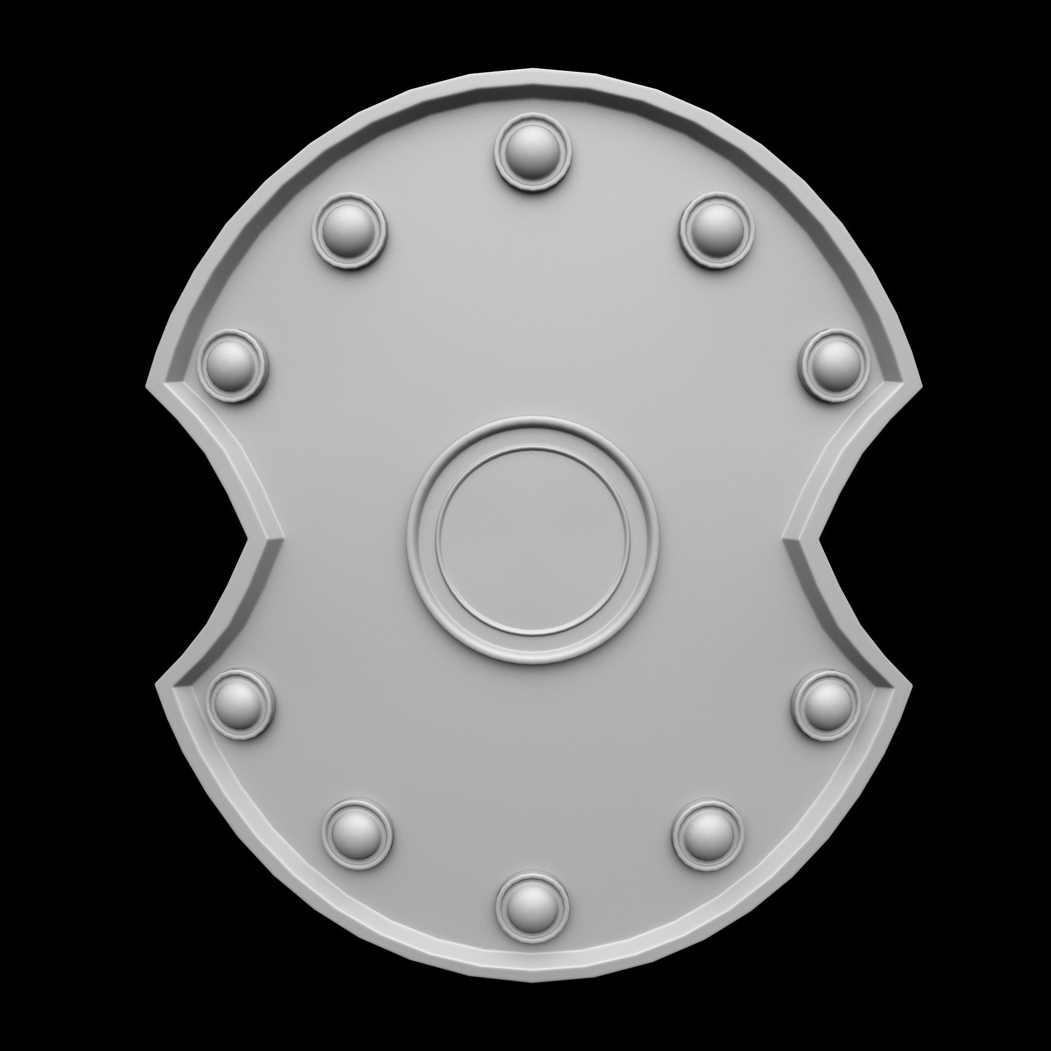 3D model Shield Base Mesh Vol 2 VR / AR / low-poly | CGTrader