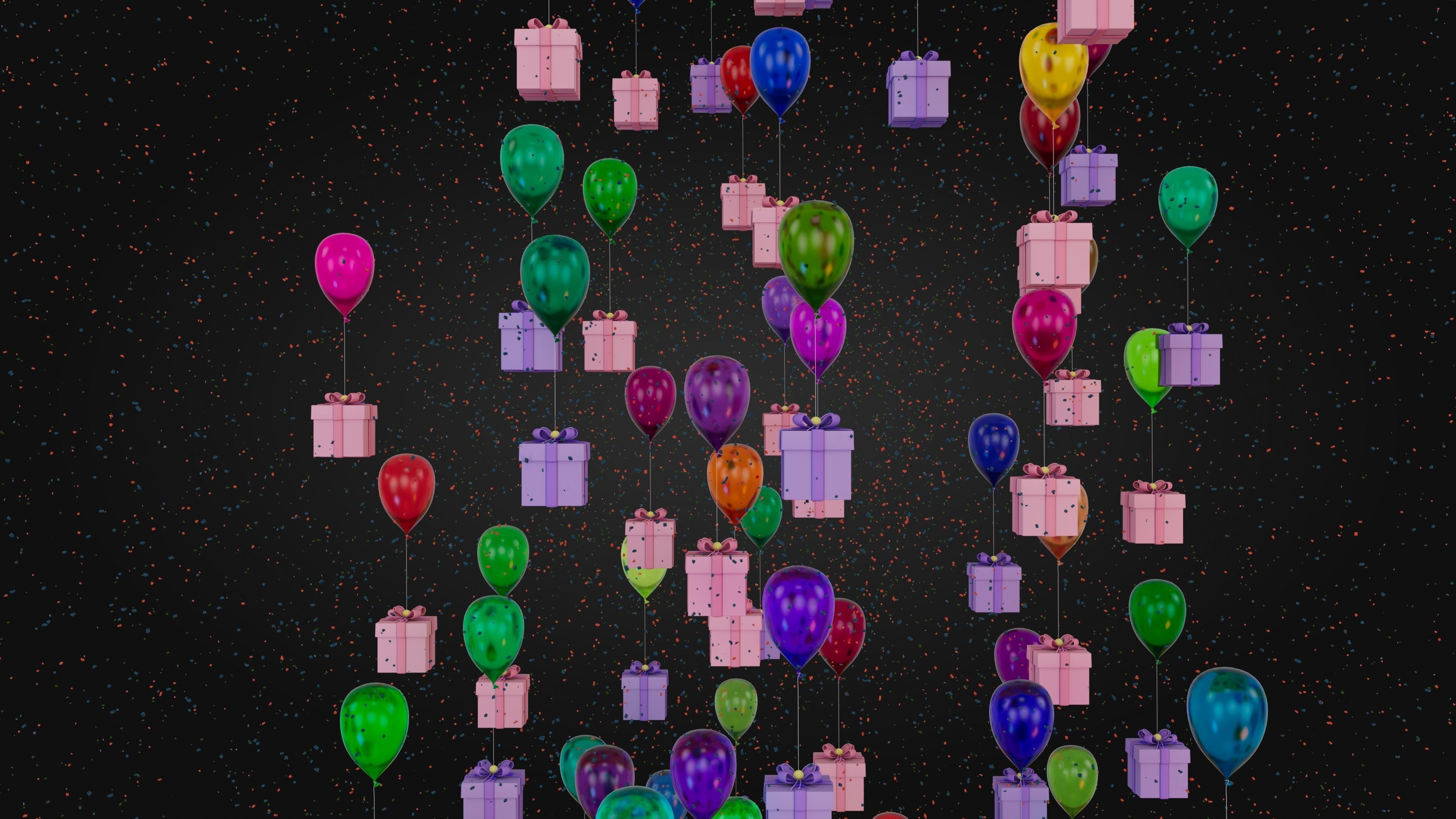 3D model Happy Birthday Wishes VR / AR / low-poly | CGTrader