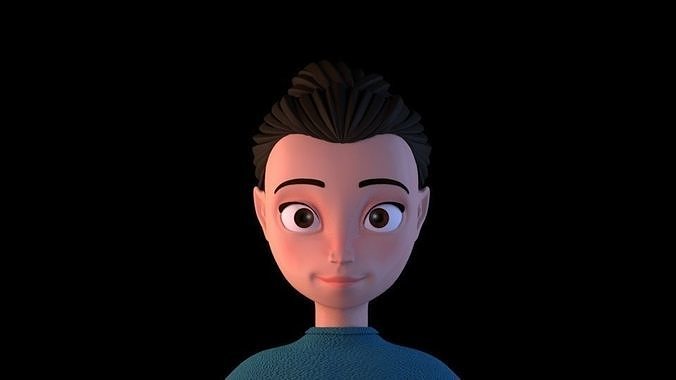 3D character head model 3D model | CGTrader