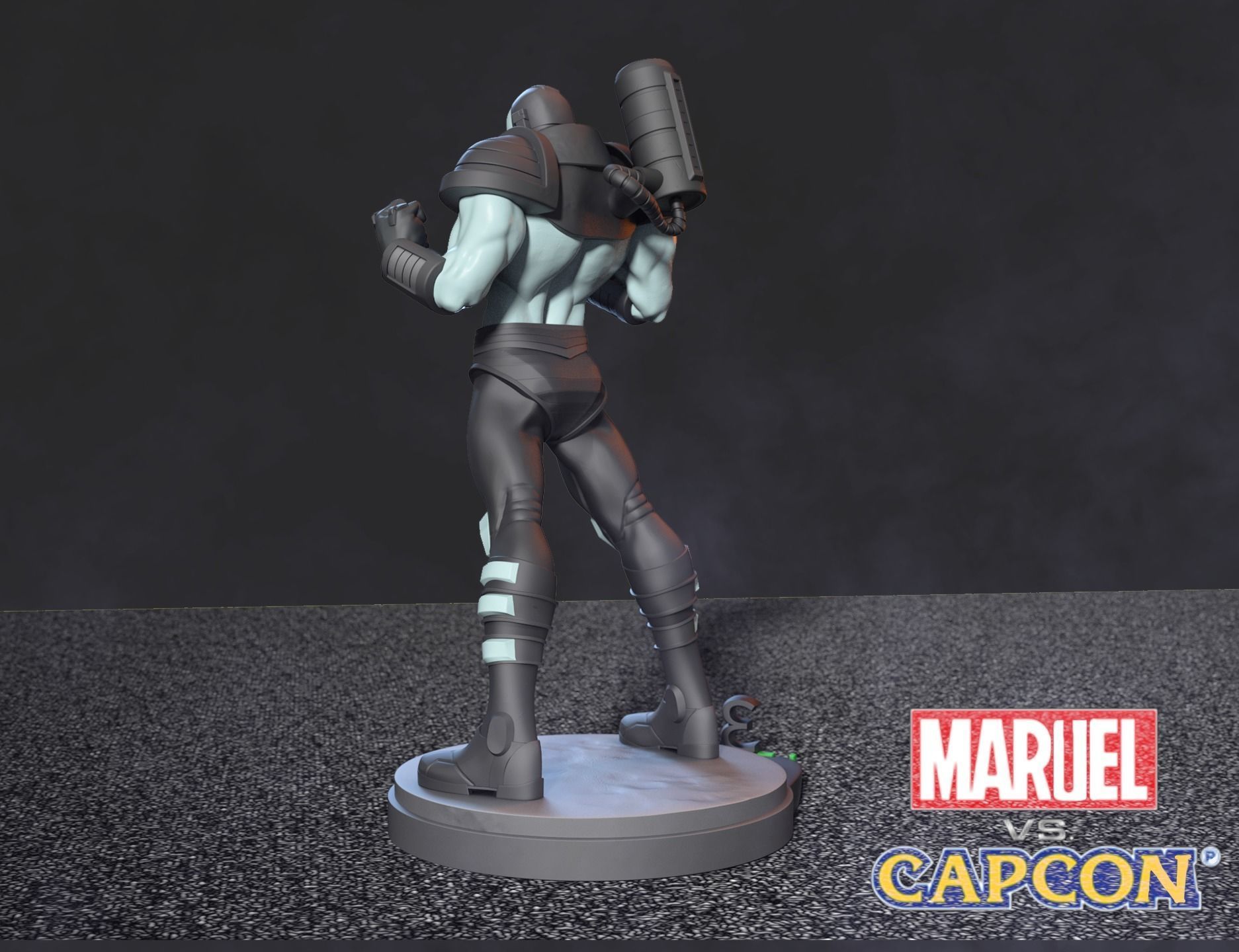 Warmachine Marvel vs Capcon 3D model 3D printable | CGTrader