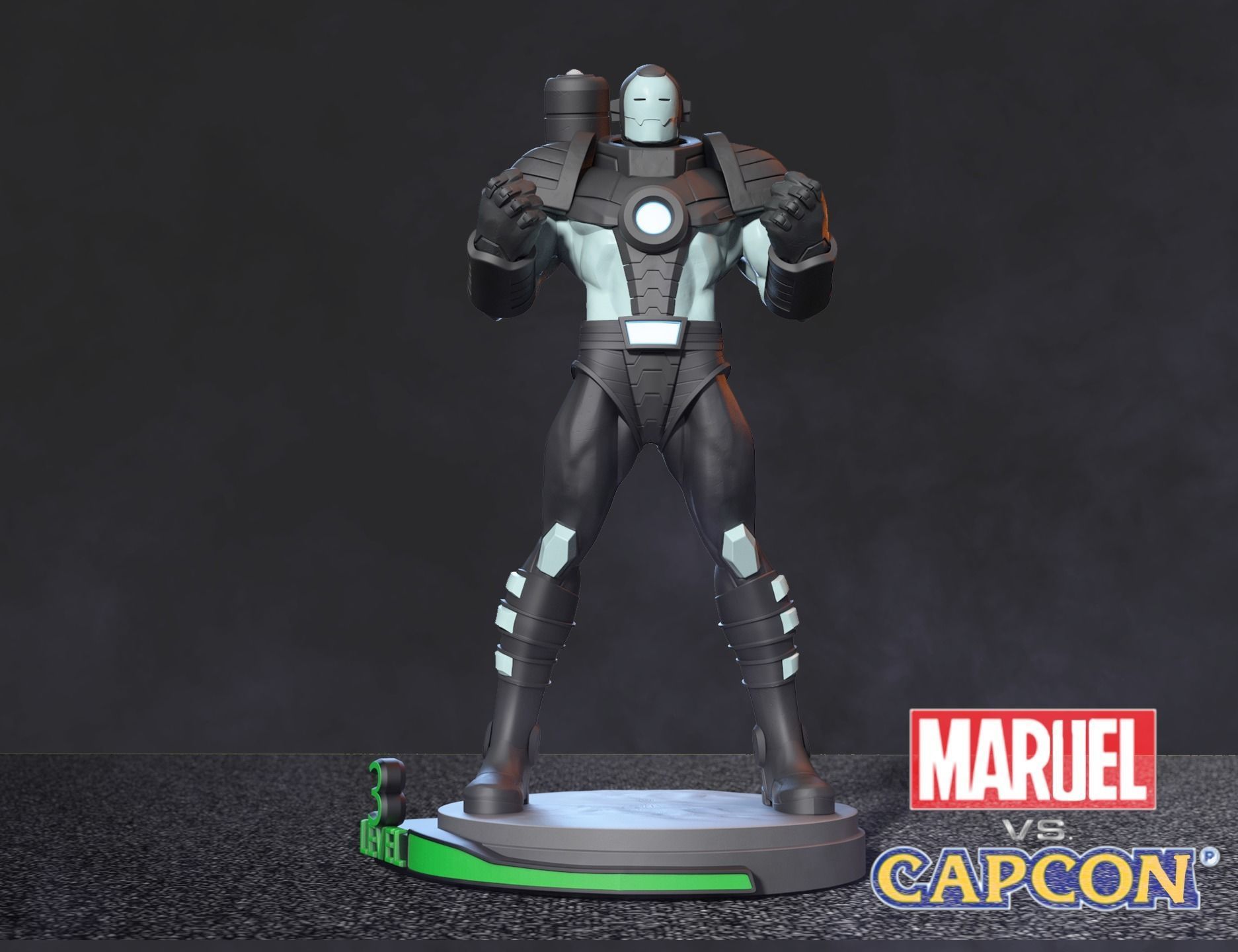 Warmachine Marvel vs Capcon 3D model 3D printable | CGTrader