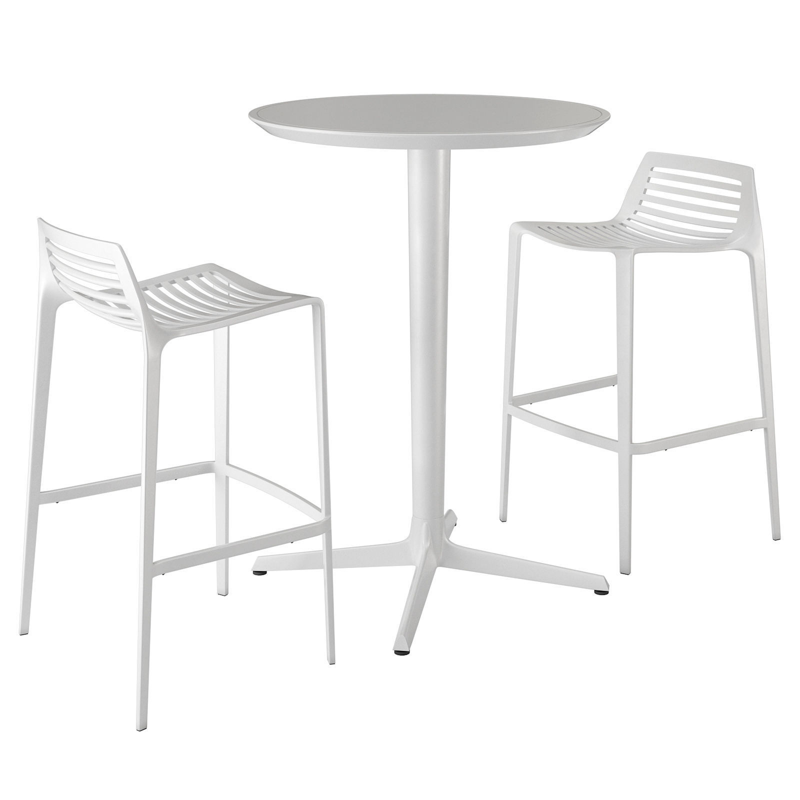 3D model Artform Urban Terrace Life Chipman standing table with stool ...