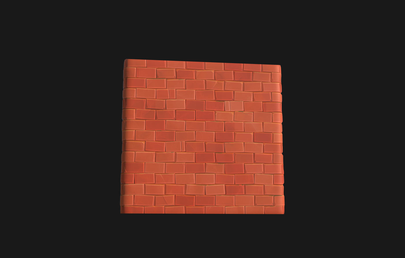 Stylized brick wall Texture | CGTrader