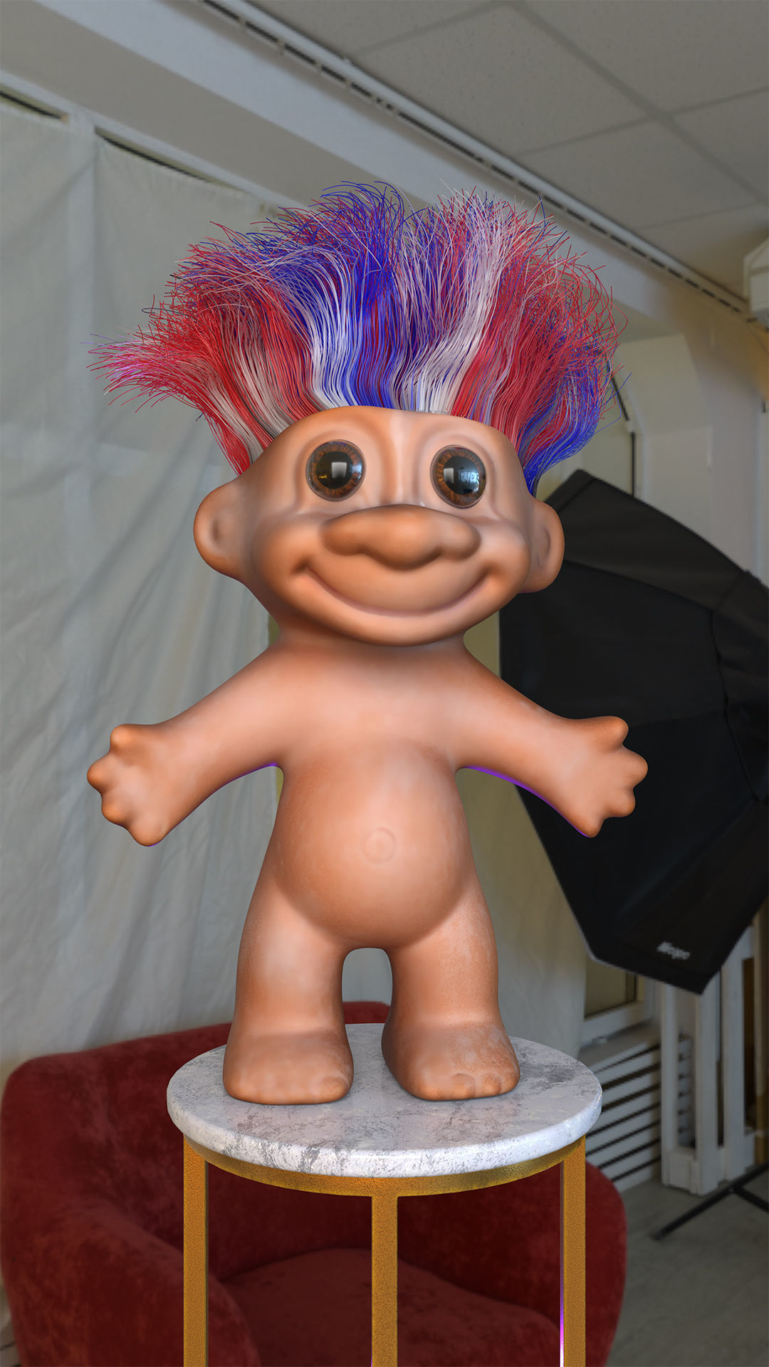 Troll RUSS Rigged 3D model rigged | CGTrader