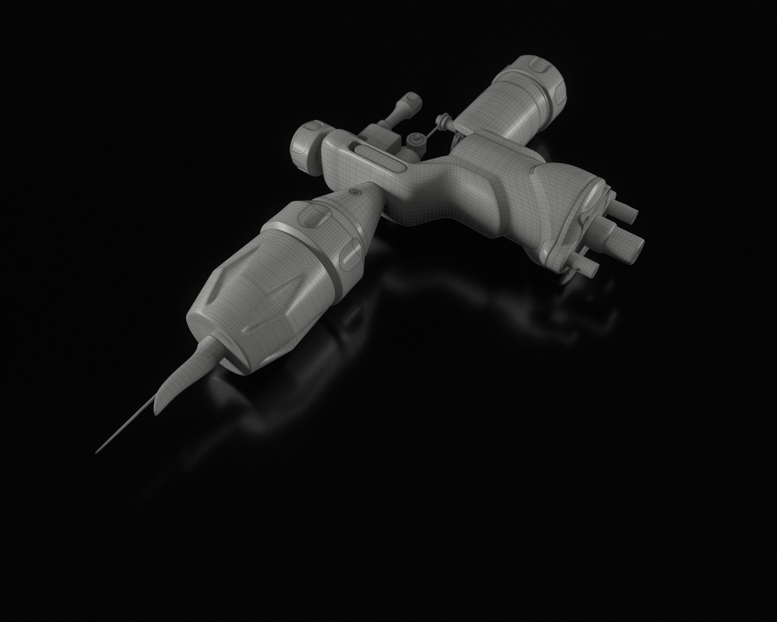 3D model Rotary Tattoo Machine 3D Model VR / AR / low-poly | CGTrader