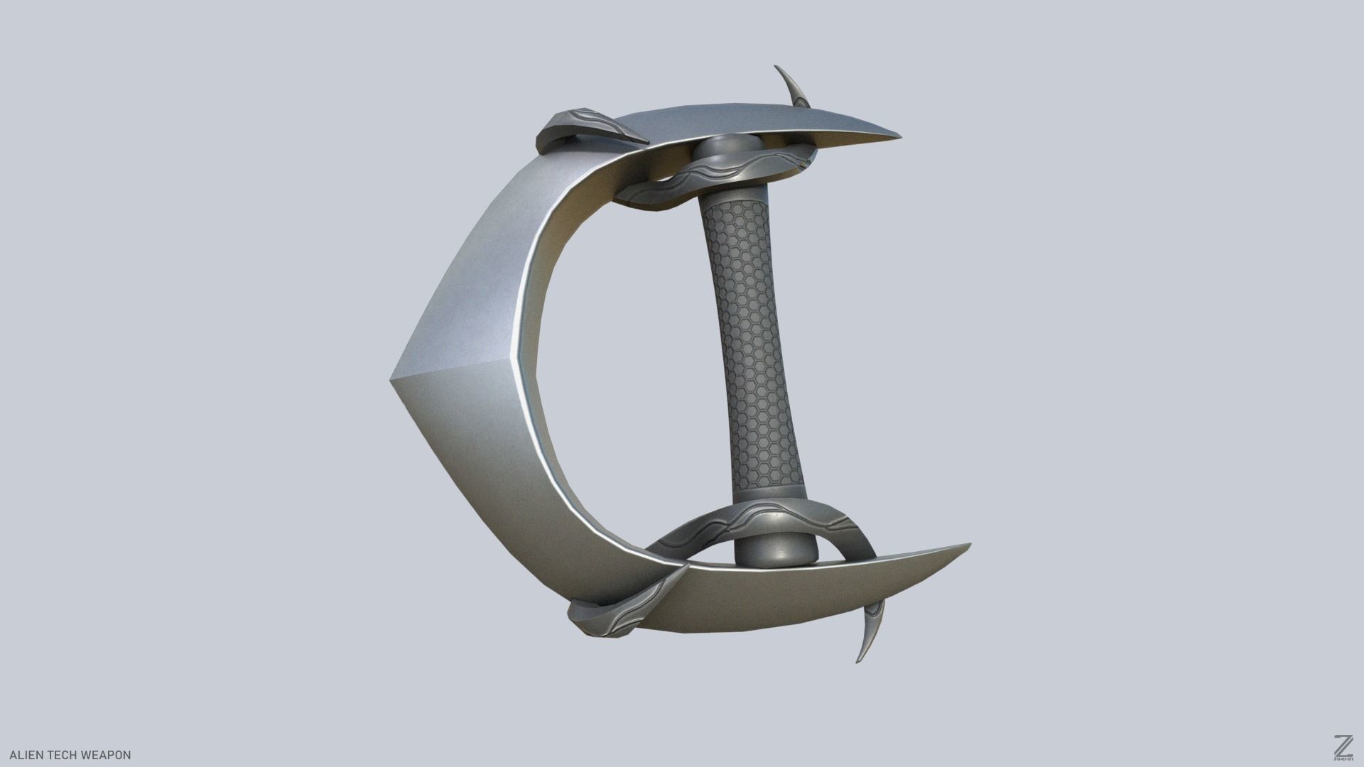 3D model Alien tech weapon VR / AR / low-poly | CGTrader