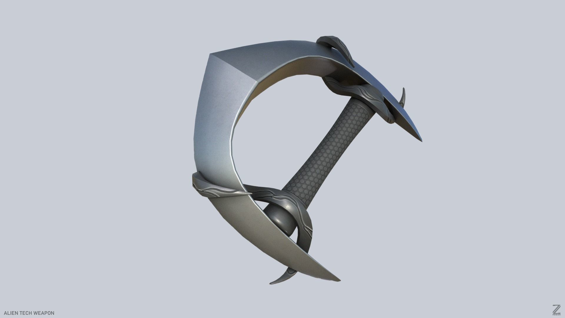 3D model Alien tech weapon VR / AR / low-poly | CGTrader
